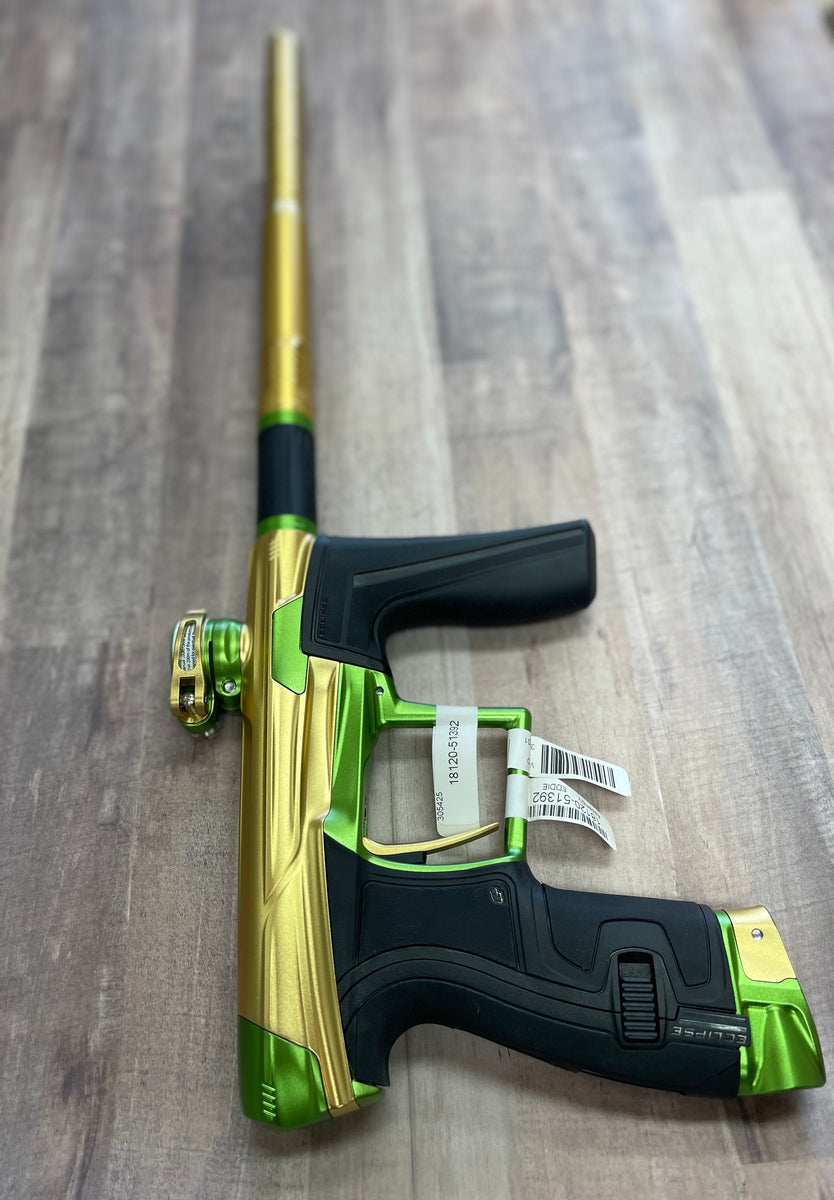 PE Geo IV- Emerald/ Gold – Paintball Fit TX